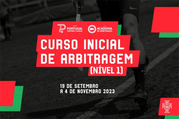 Curso Inicial de Arbitragem de Futebol | Associação de Futebol de Santarém